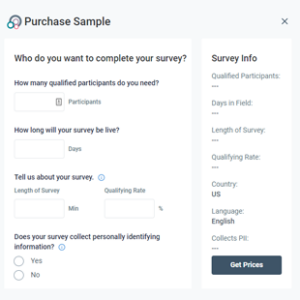 Surveys – Forsta Demo